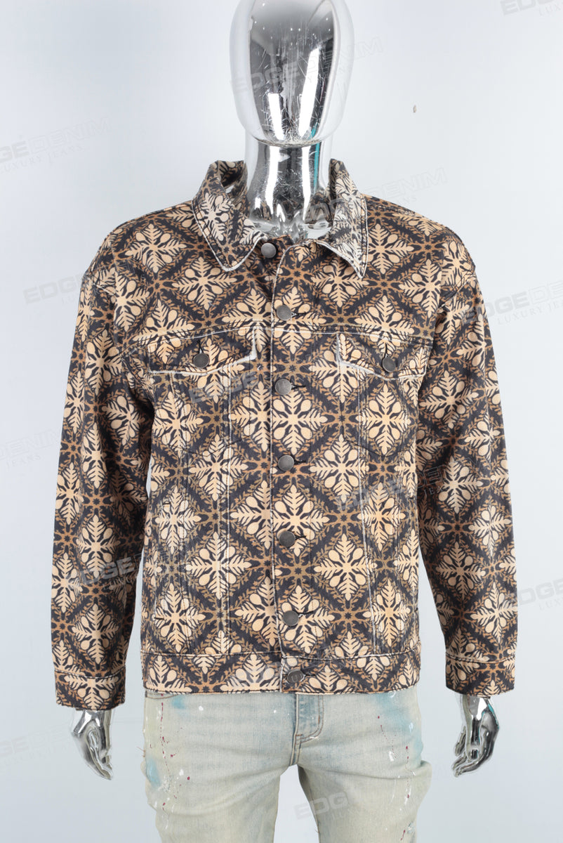 Heavyweight digital print jacket – edgedenim