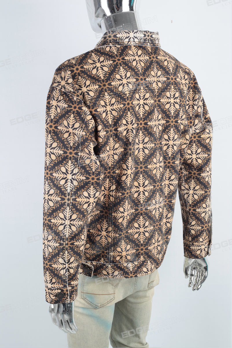 Heavyweight digital print jacket – edgedenim