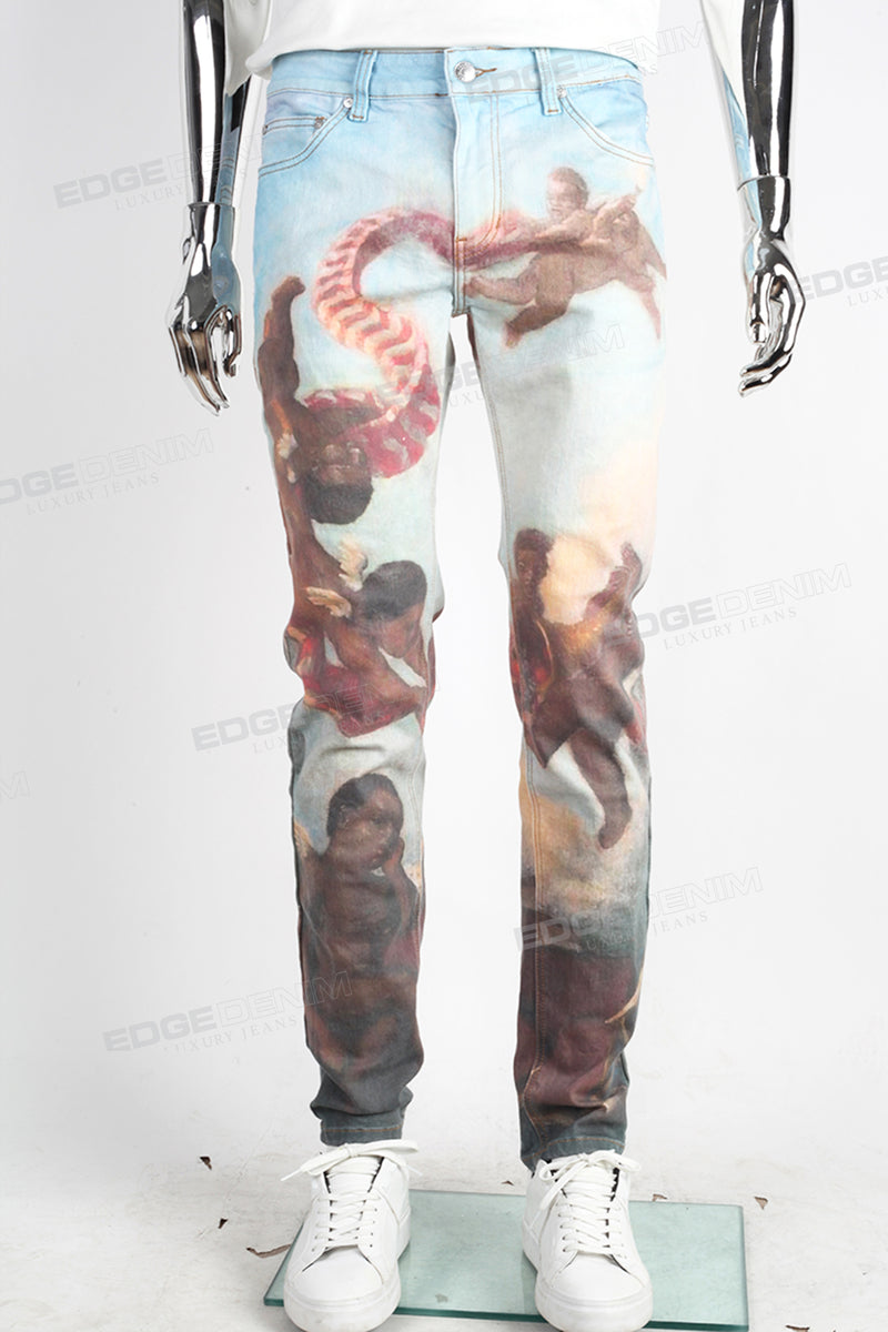 Custom Digital Printing Pants – edgedenim