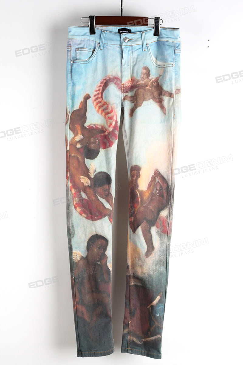 Custom Digital Printing Pants – edgedenim